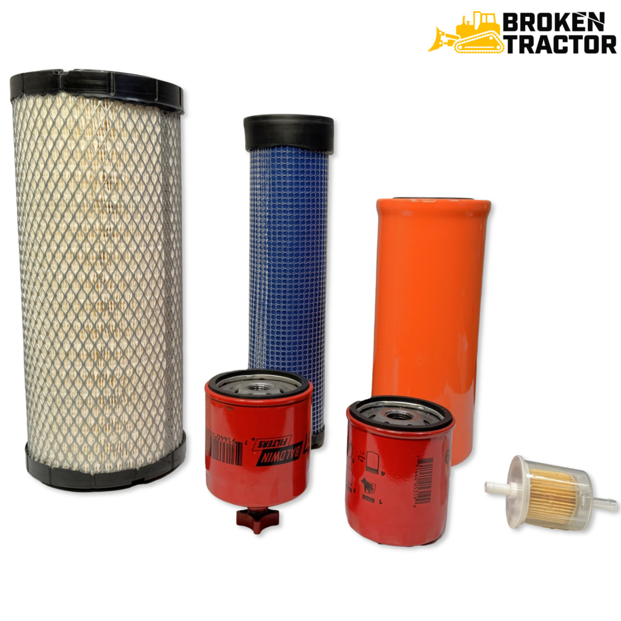 Case 410 Skid Steer Filter Maintenance Kit | Broken Tractor