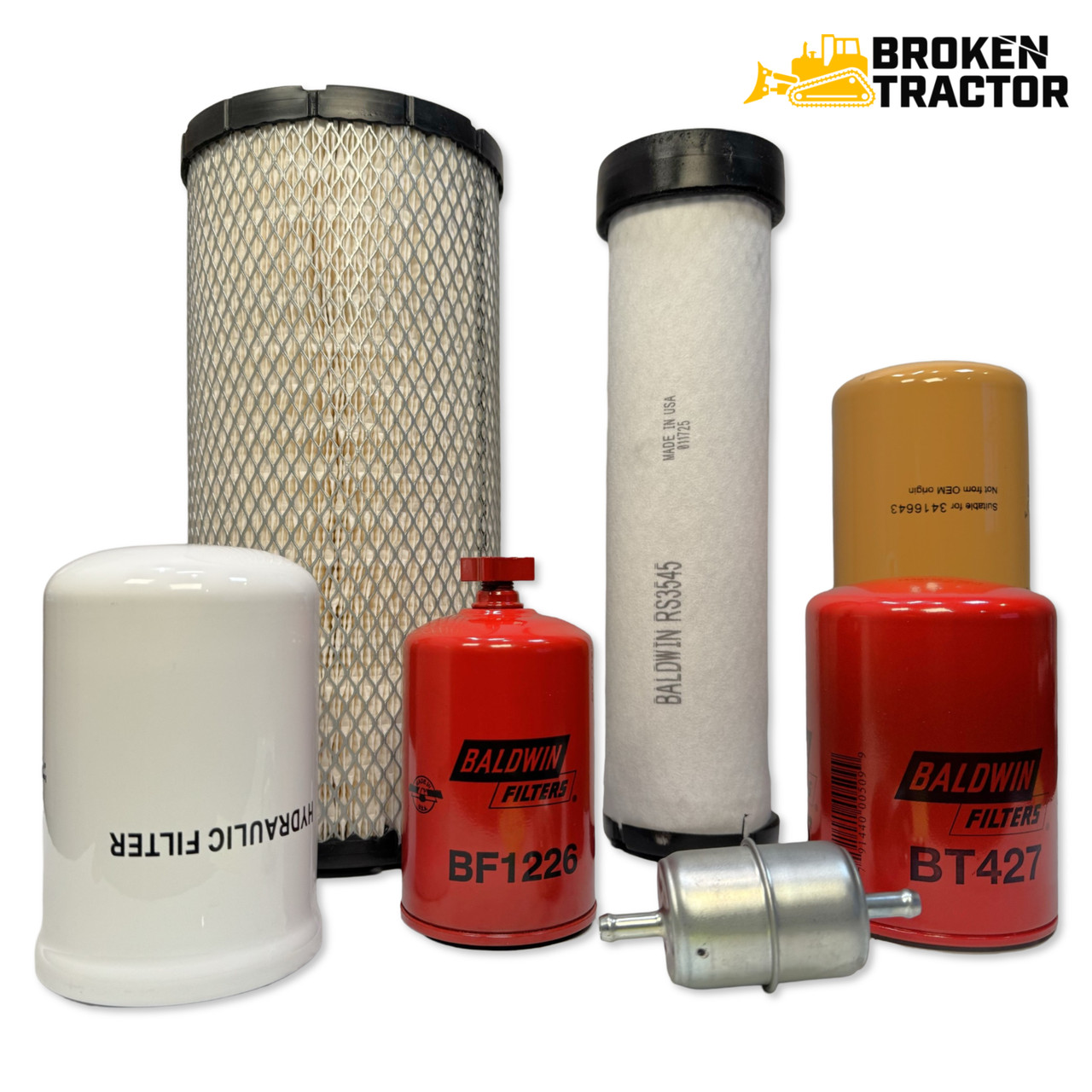 Case 85XT Skid Steer Filter Kit | Broken Tractor