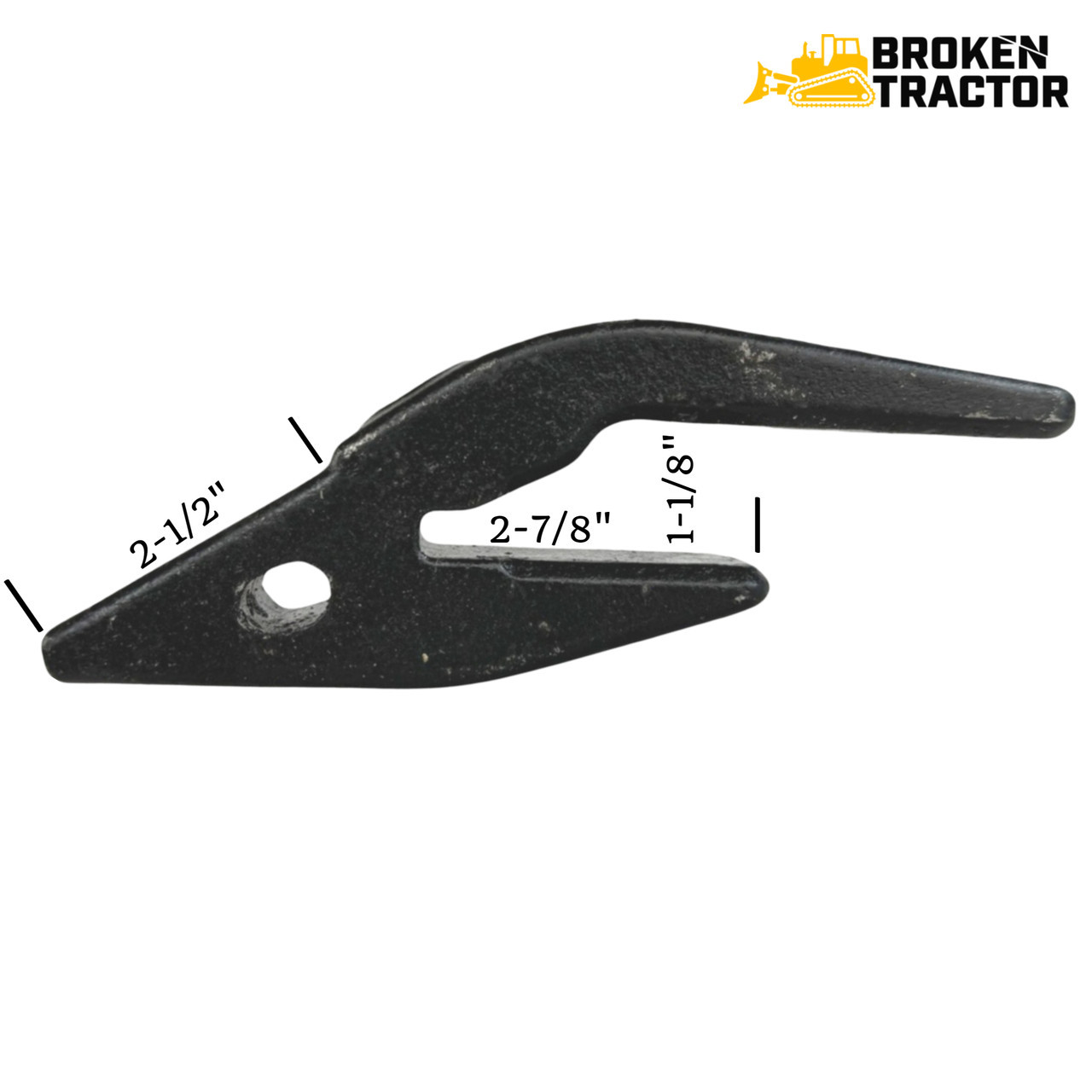 NH Backhoe Weld-On Bucket Shank Adapter | Broken Tractor