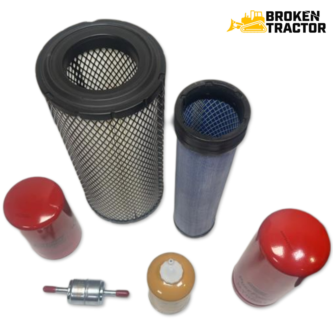 Case 440CT Filter Kit | Broken Tractor | 84228510, 87682993