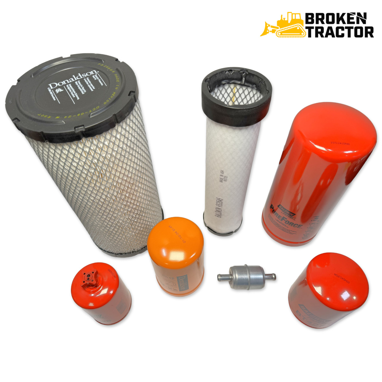 Case 590 Super L-II Filter Kit | Broken Tractor | J908616, 2
