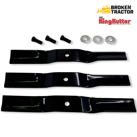 Finish Mower Blade Replacement Kit for King Kutter Mowers