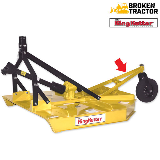 Rear A-Frame Arm for King Kutter Rotary Cutters – 4', 5', an