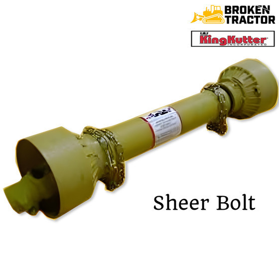 PTO Drive Shaft (Smooth Bore / Shear Pin) for King Kutter 5'