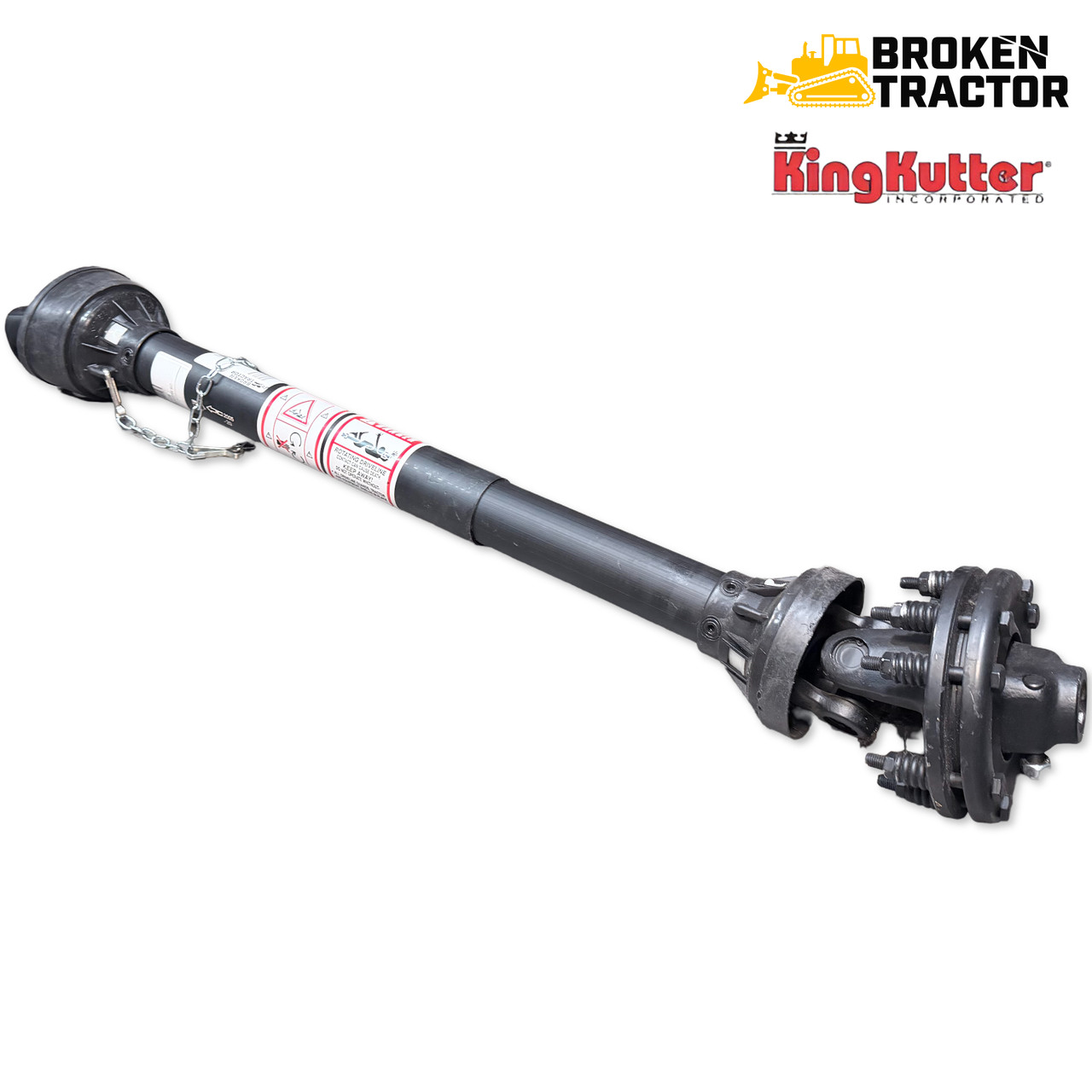 PTO Drive Shaft (Splined for Slip Clutch) for King Kutter 5'