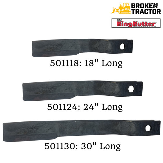 Rotary Cutter Blade Set King Kutter 4', 5', & 6' Models | Br