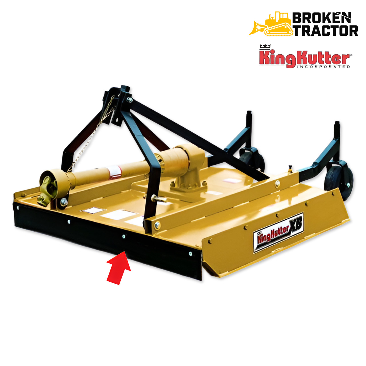 Belt Guard Kit w/ Belt & Strip King Kutter XB, XBX Rotary Cu