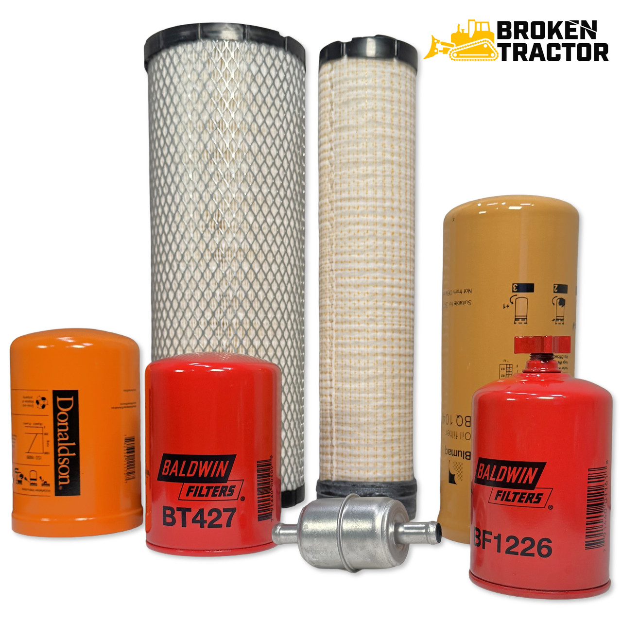 Case 221F Filter Kit | Broken Tractor | 5802001312, 84534796