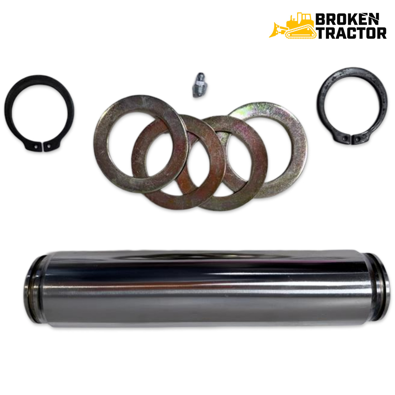 Case 580M Pin Kit, Dipper Cylinder to Boom | 129040A1K-1