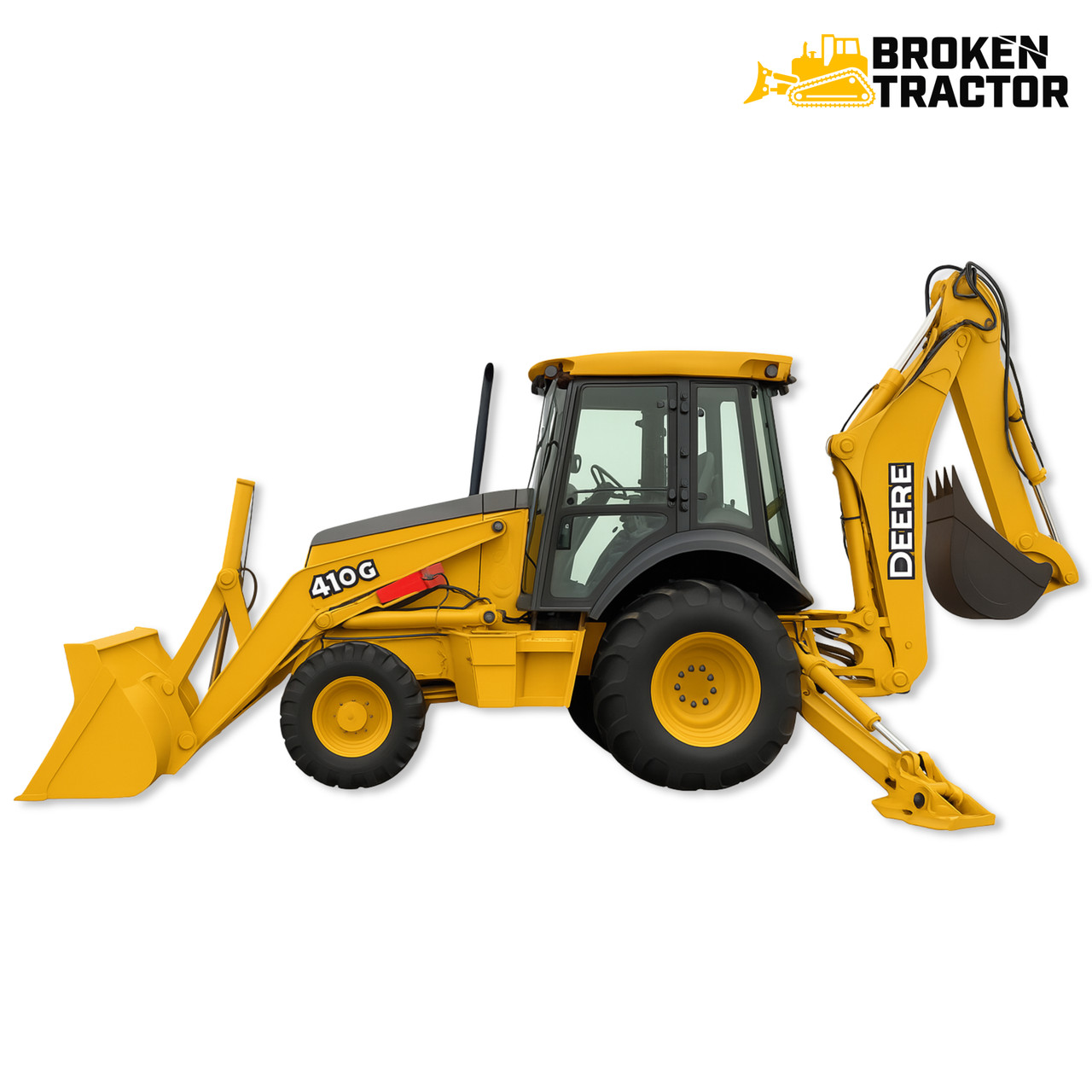 John Deere 410G Backhoe Loader | Specs, Parts & Service Guid
