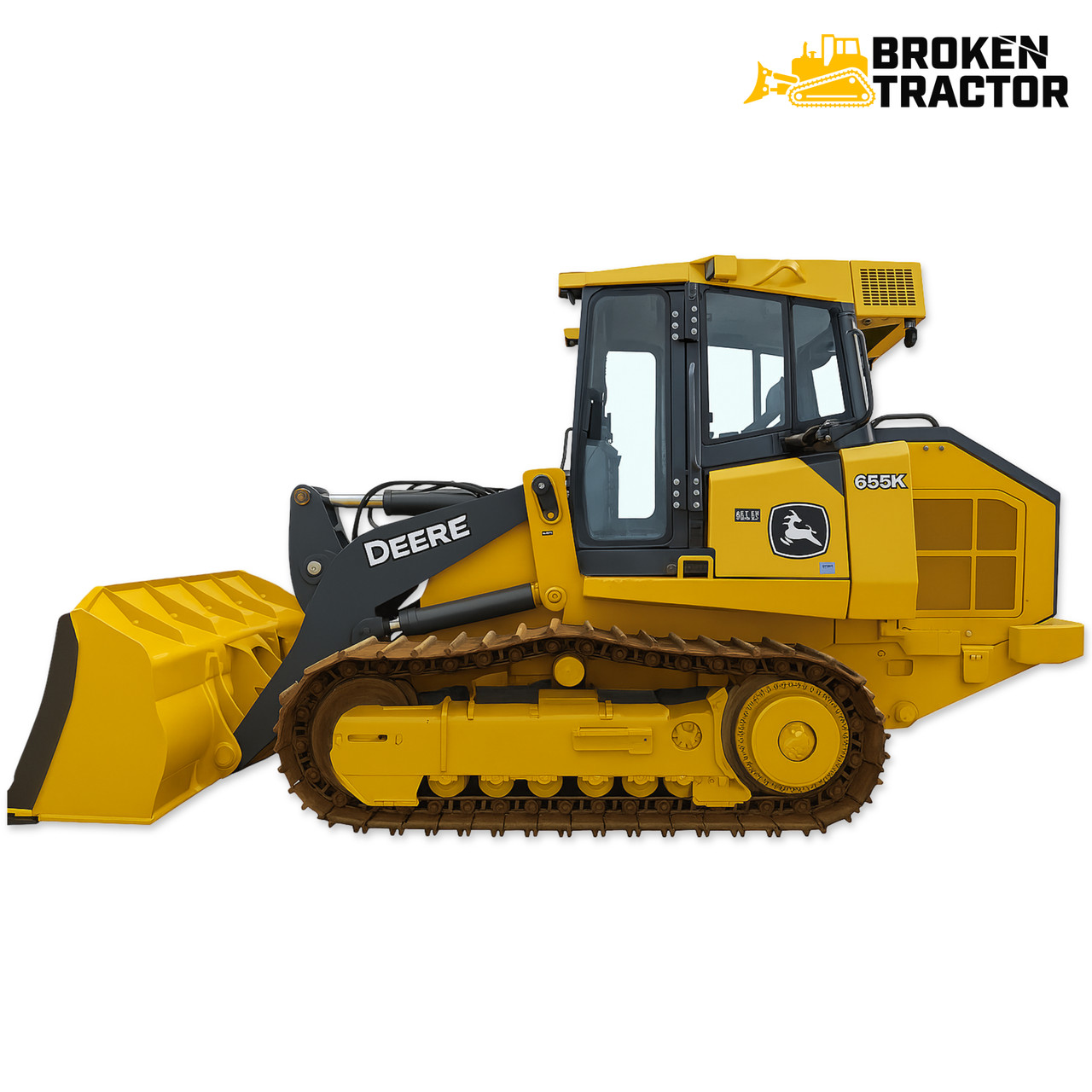 John Deere 655K Crawler Loader | Specs, Hydrostatic & Loader