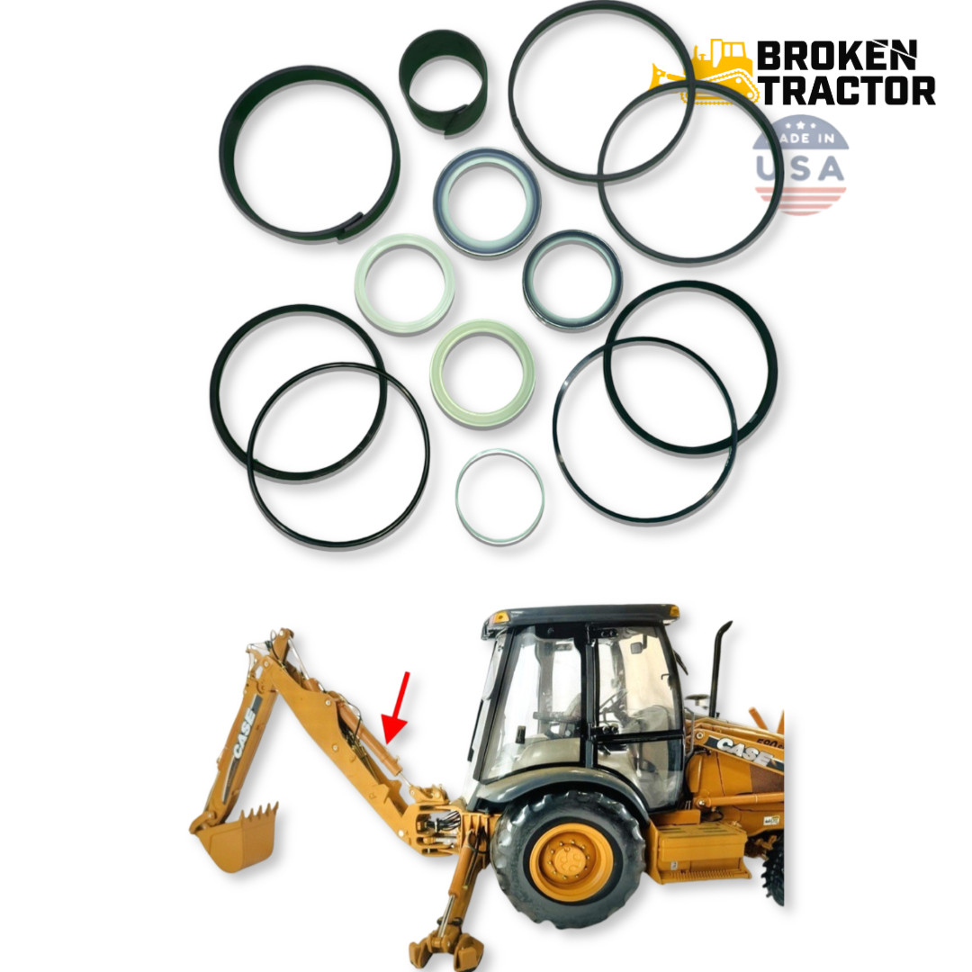 Case Backhoe Boom Cylinder Seal Kit by Bulldog or Hercules S