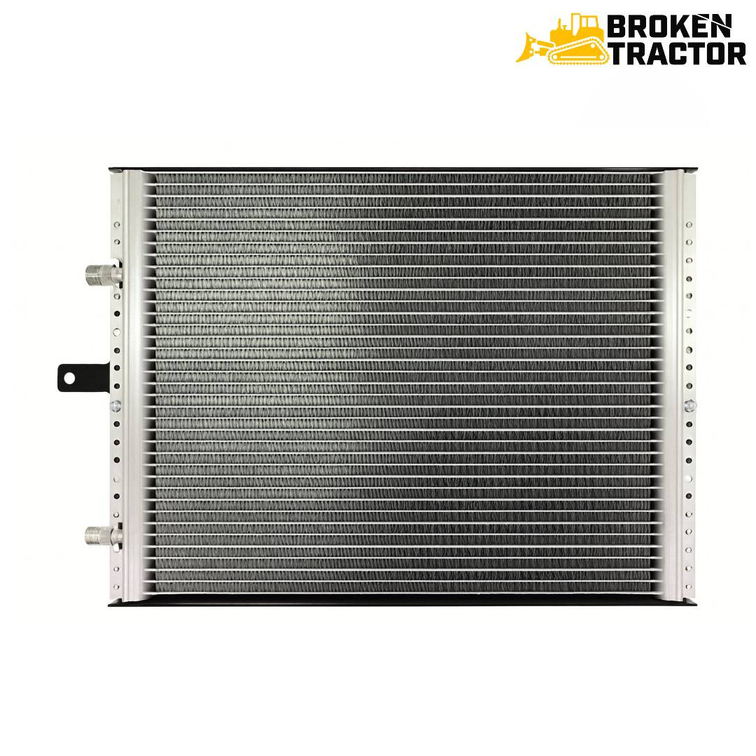 Cab AC Condenser Kit with Fan | Broken Tractor | 48144386, 4