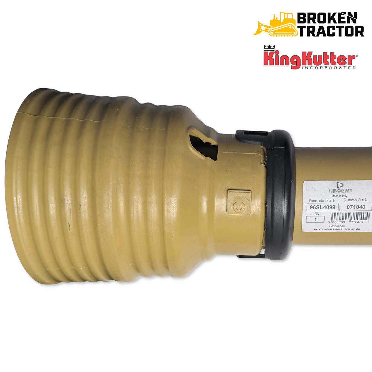 BYPY 14 Series PTO Shield 4N0 King Kutter PTO Shafts | Broke