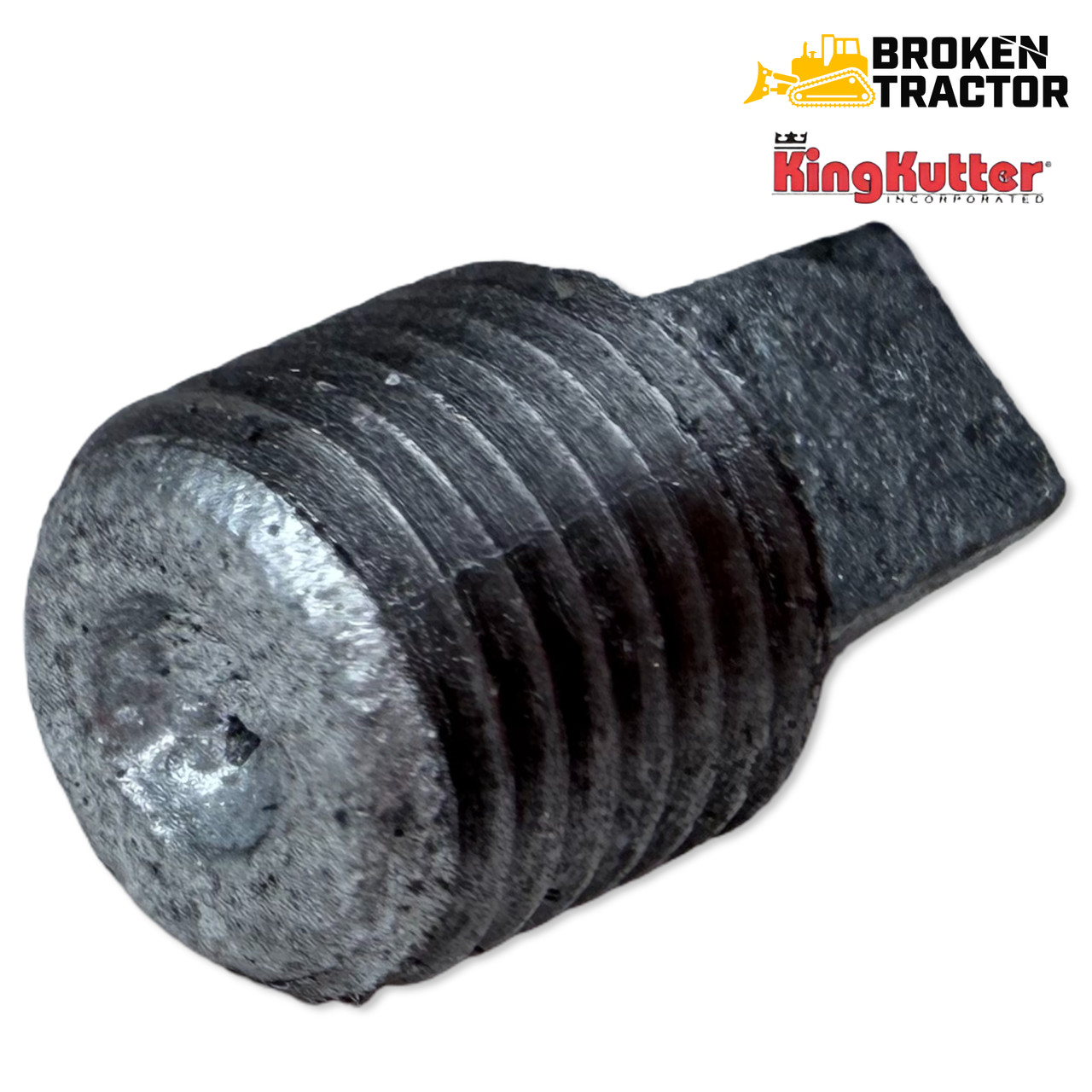1/4"-18 NPT Square Head Plug for King Kutter TG, TG-G & RTG