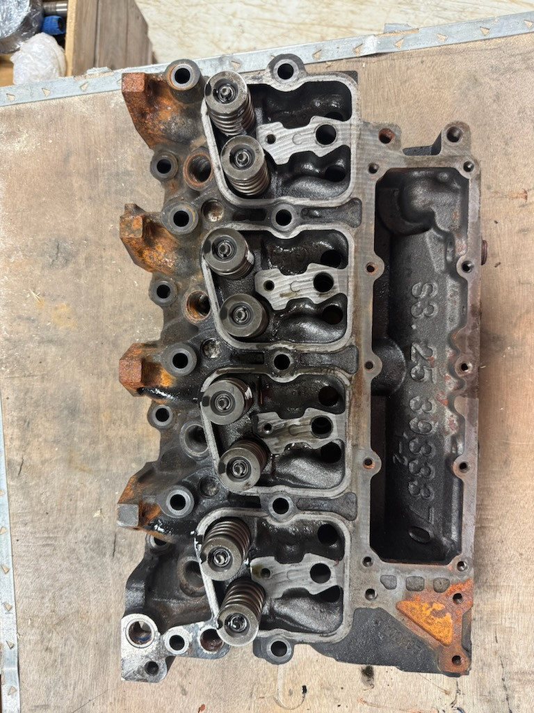 Used Cummins 4‑390 Cylinder Head | Case | Broken Tractor
