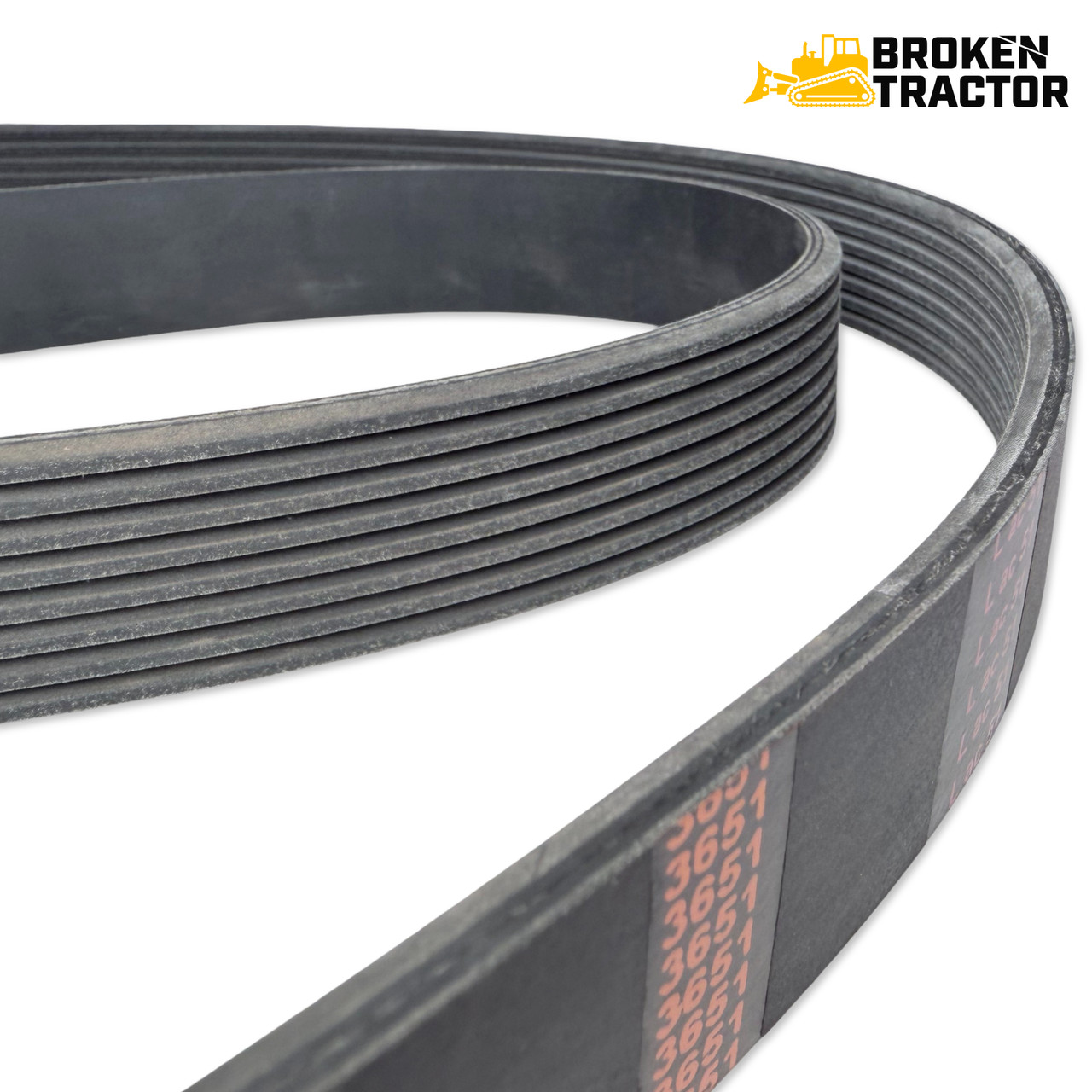 A/C Compressor Belt R135607 | John Deere | 8 Groove 78.5"