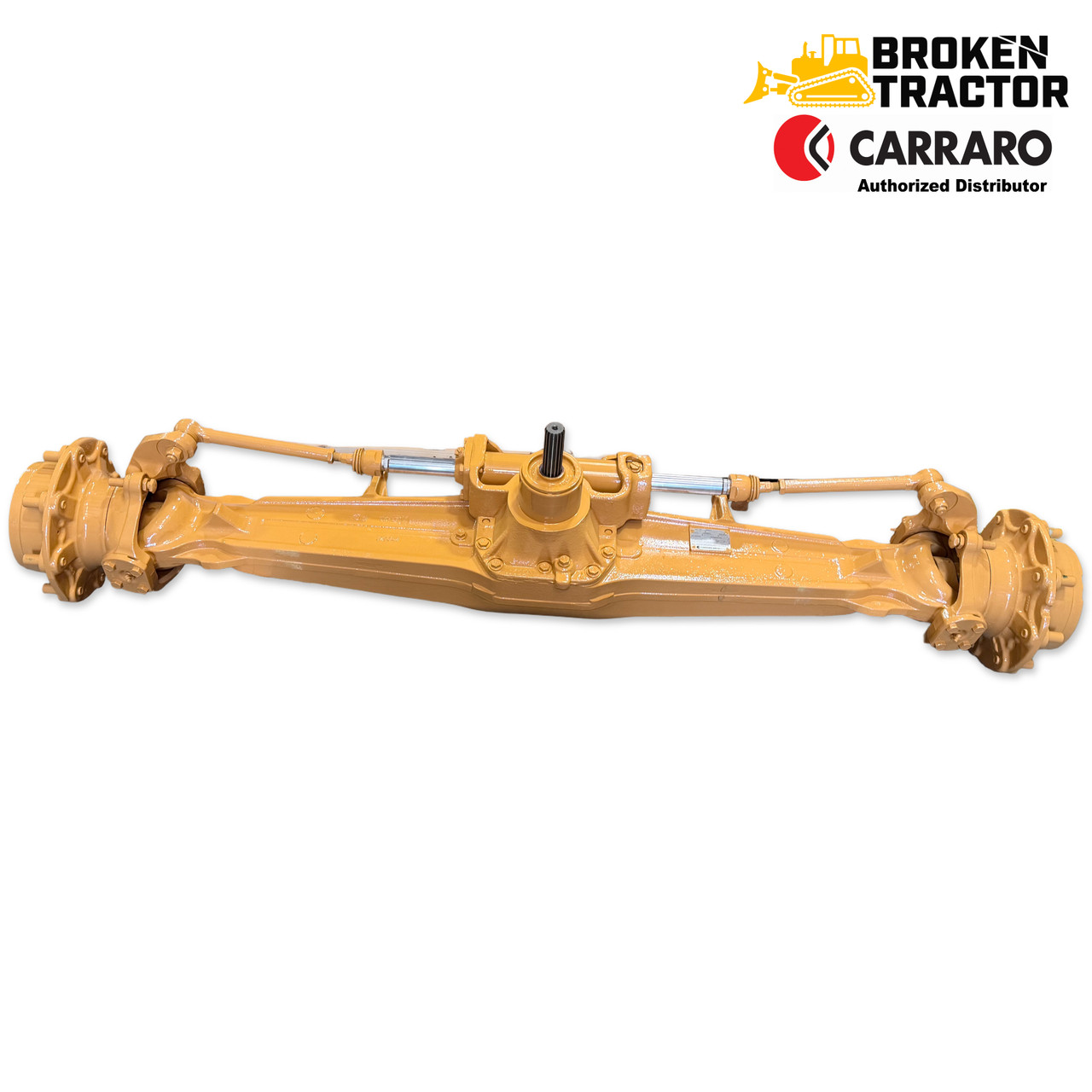 Case Backhoe 4WD Front Axle Assembly | Broken Tractor | 8739
