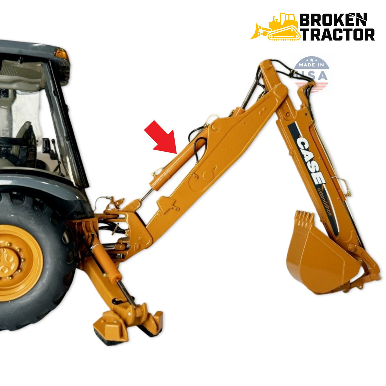 Case Backhoe Boom Cylinder Seal Kit | Broken Tractor | 182218A1