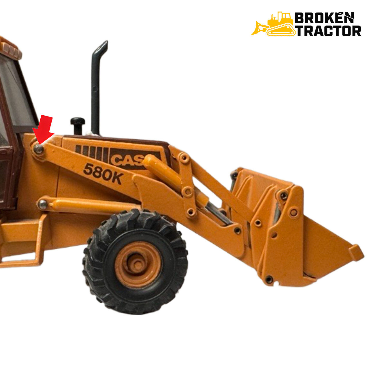 Case Loader Cross Shaft | Broken Tractor | 182650A1, D136526