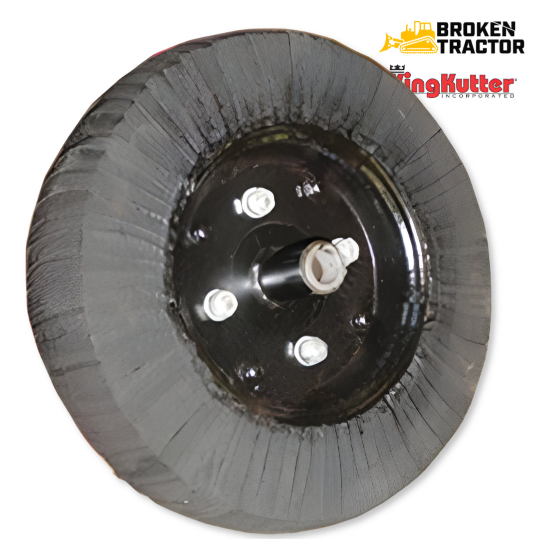 King Kutter OEM Tail Wheel and Hub Kit for Rotary Cutters, P