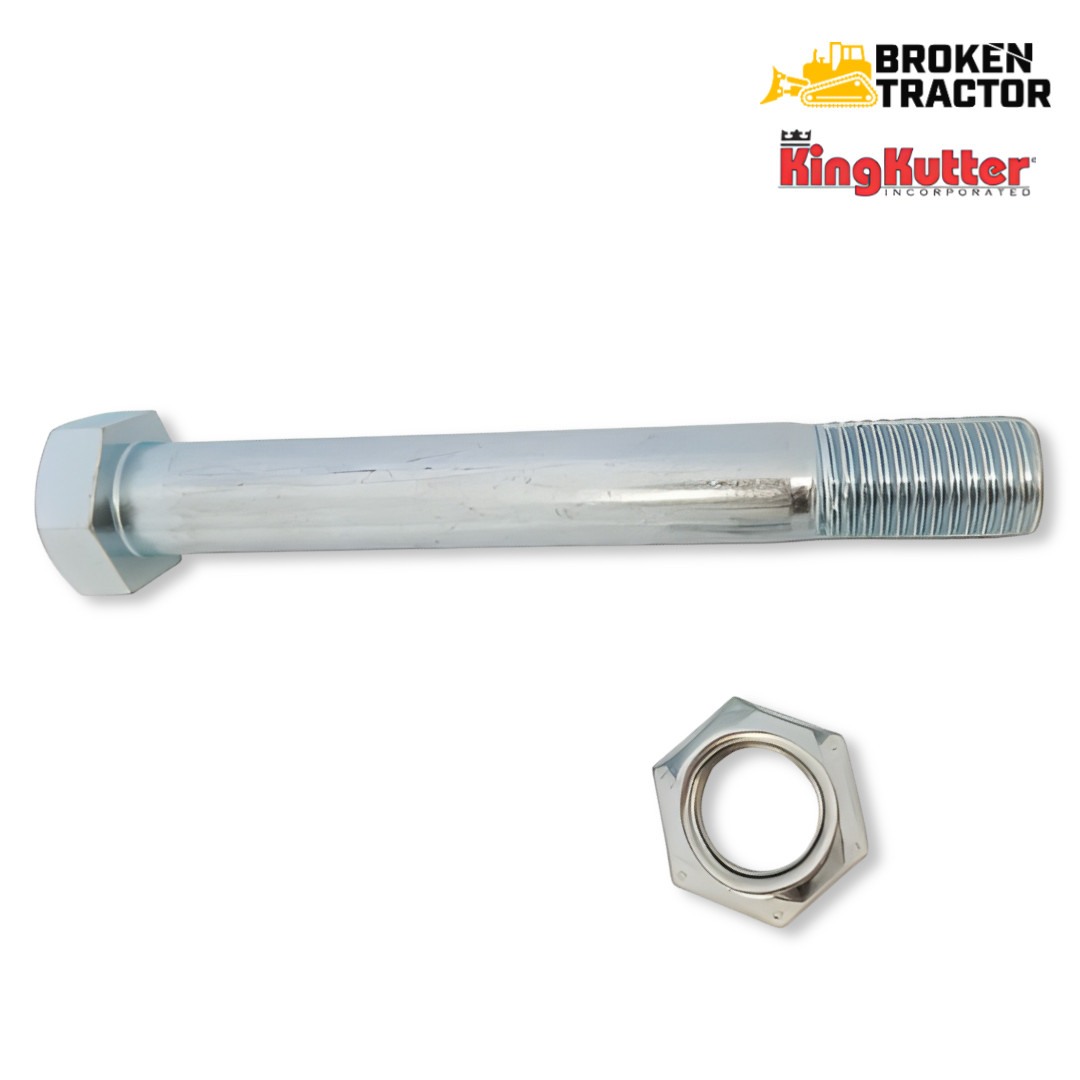 King Kutter Rotary Cutter Tail Wheel Axle Bolt | Broken Trac