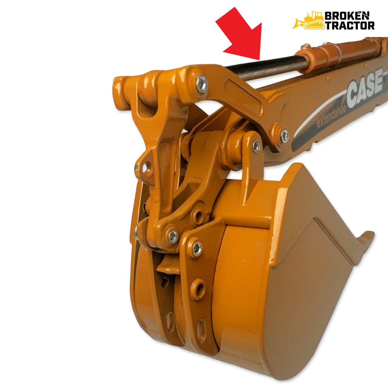 Bucket Hydraulic Cylinder for Case 580 Series Backhoes | Bro