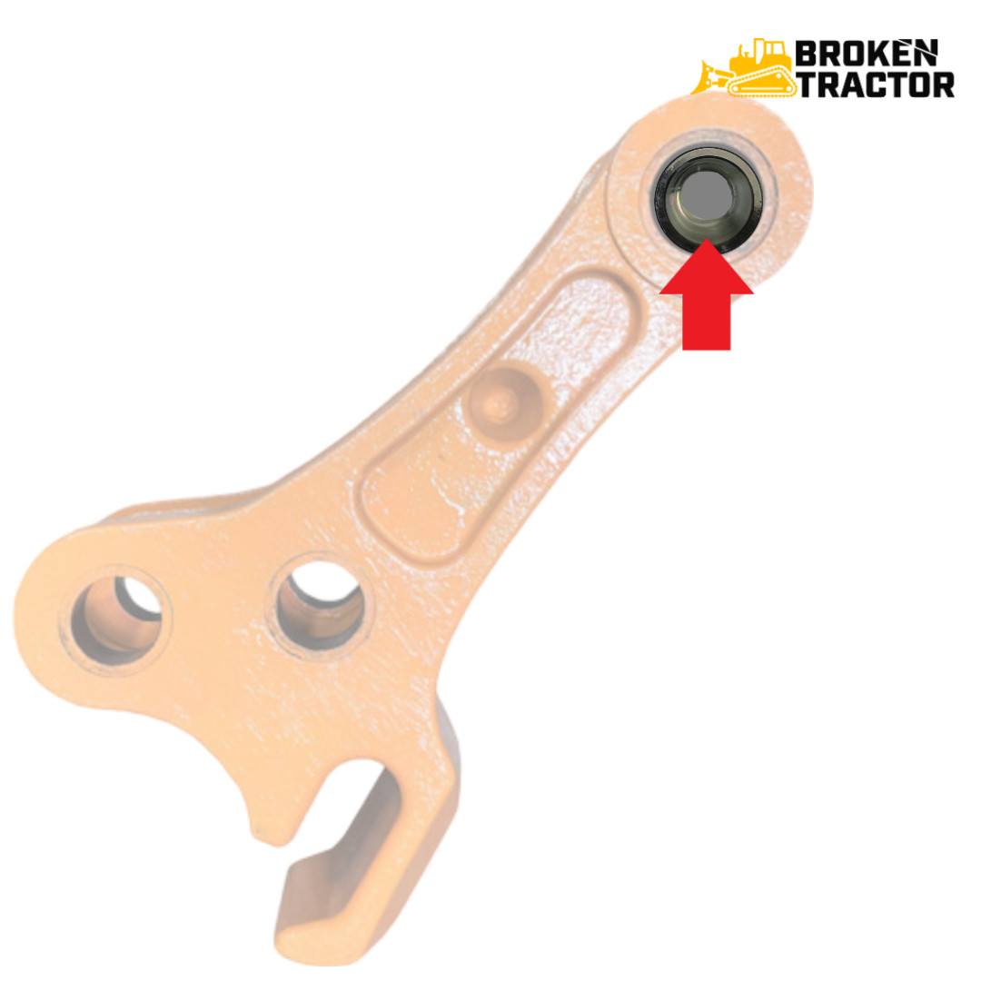 Case Backhoe Spacer Bushing, Dipper at Quick Coupler | Broke