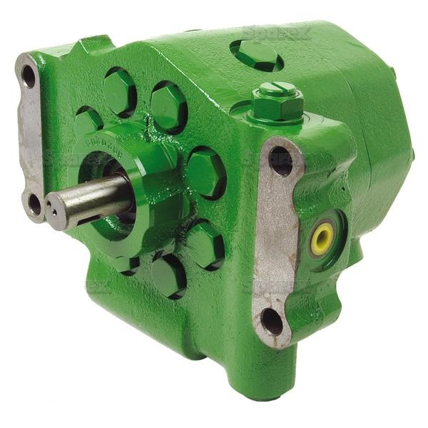 John Deere 8 Piston Hydraulic Pump with Keyed Shaft | Broken