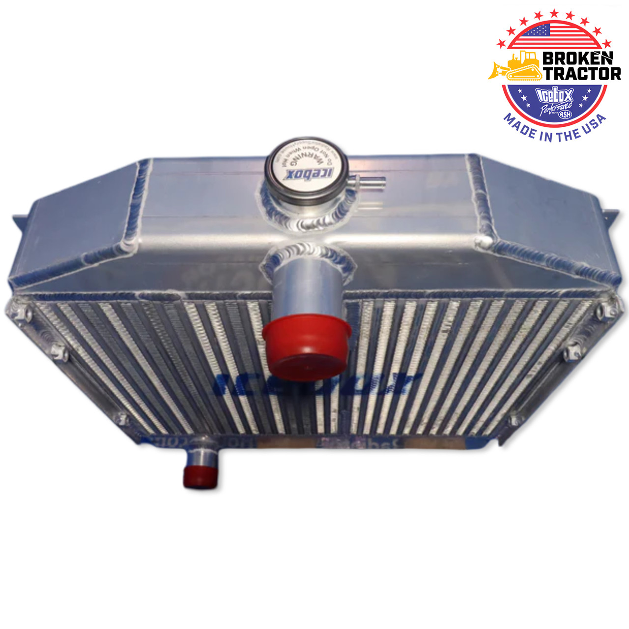 Case 350 Dozer Radiator -- R34163 | Broken Tractor