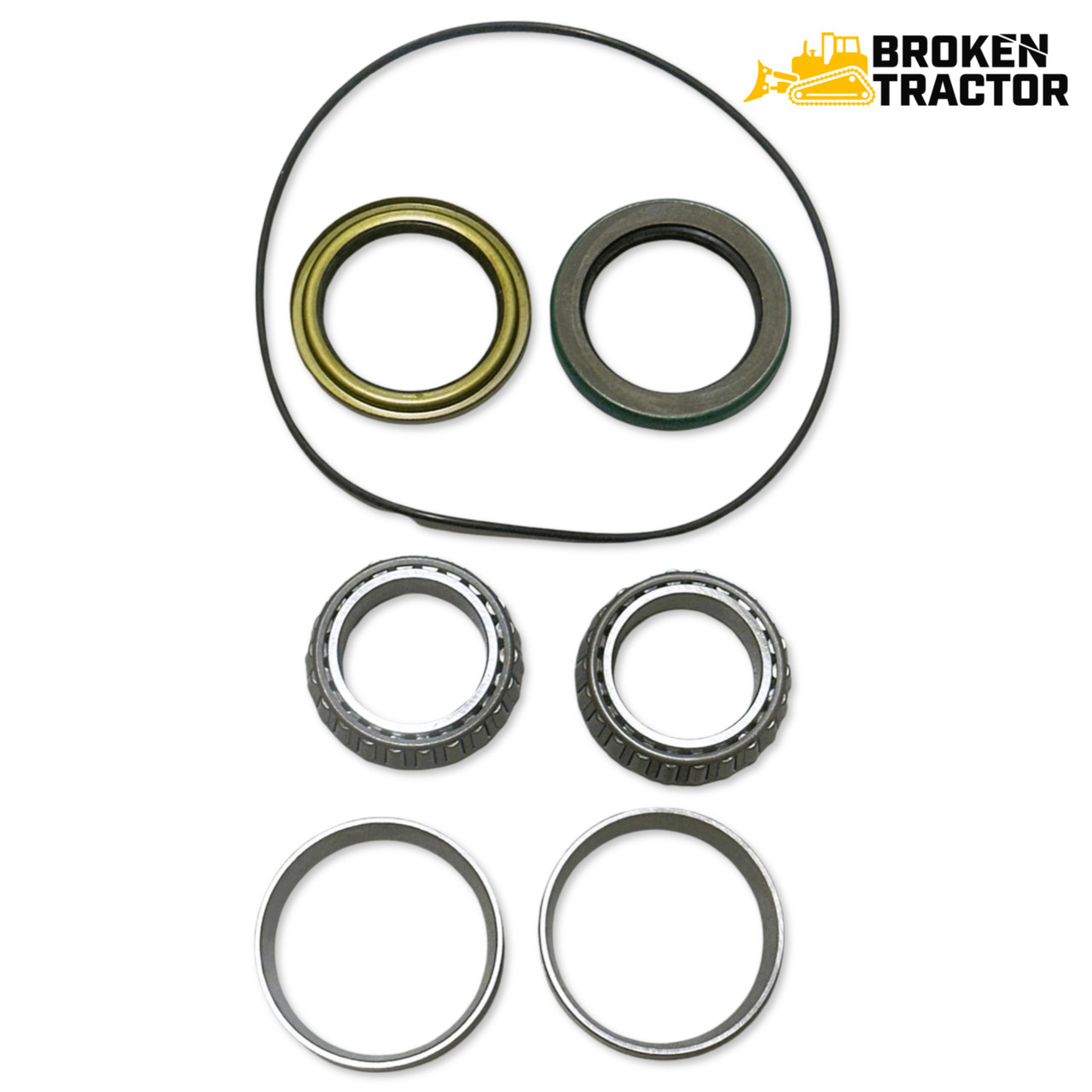 Case Skid Steer Axle Bearing and Seal Kit -- B93175 | Broken