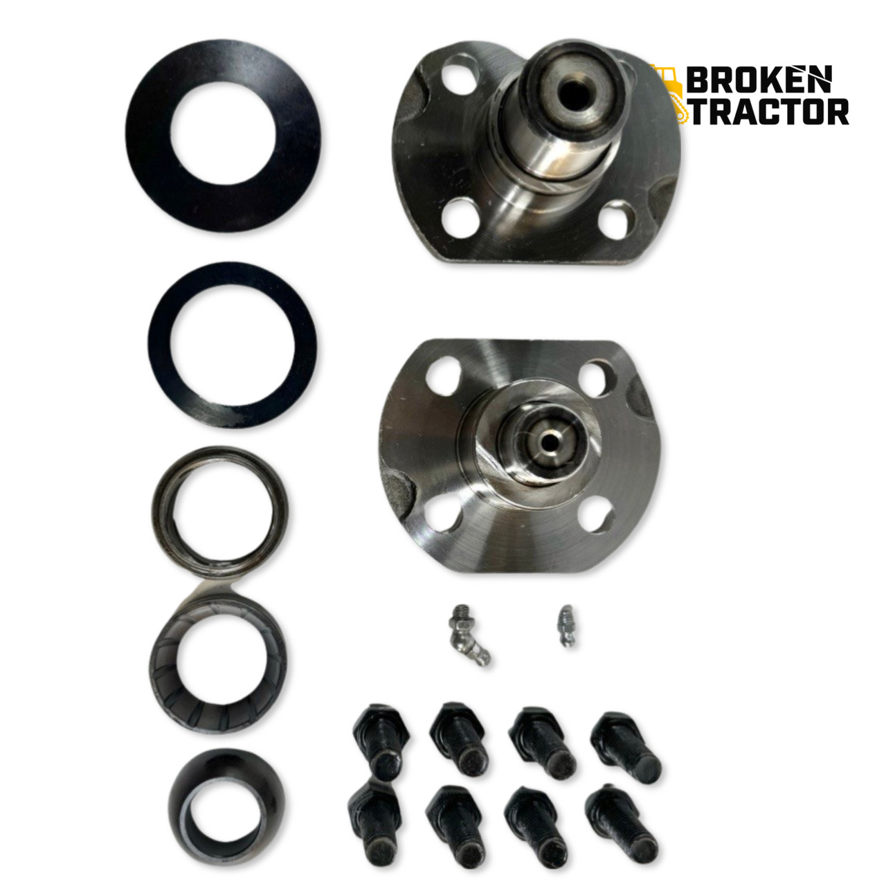 Case Front Axle King Pin Kit | Carraro 2616 Axle | Broken Tractor