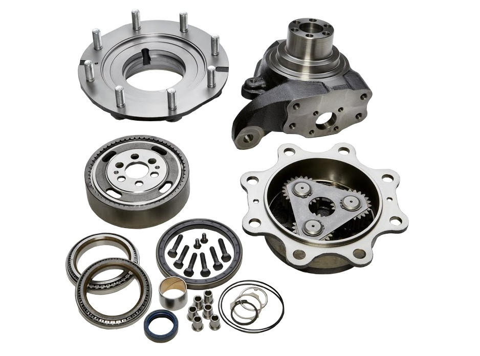 Case 4WD Front Axle Hub Assembly | 580L, 586G, 570LXT | Brok