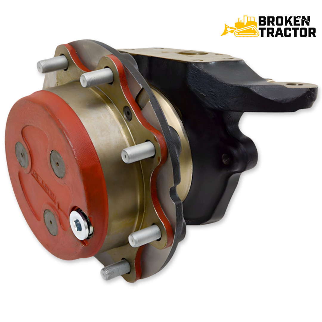 Case 580L/M, 570LXT Front Axle Hub Assembly with Swivel Housing ...