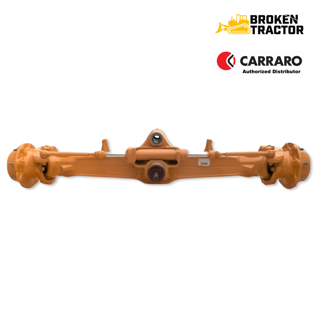 Case Backhoe Front Axle Assembly for 4WD Models | Broken Tractor