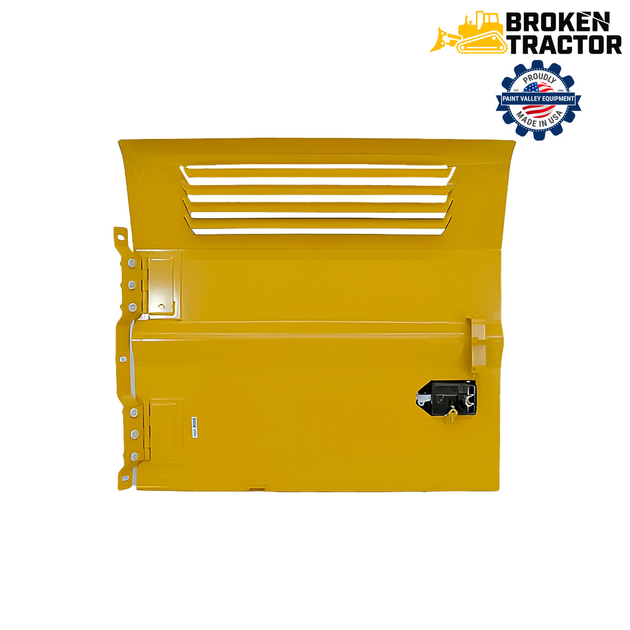 Louvered Engine Door CAT 320B | Broken Tractor | 122-4068