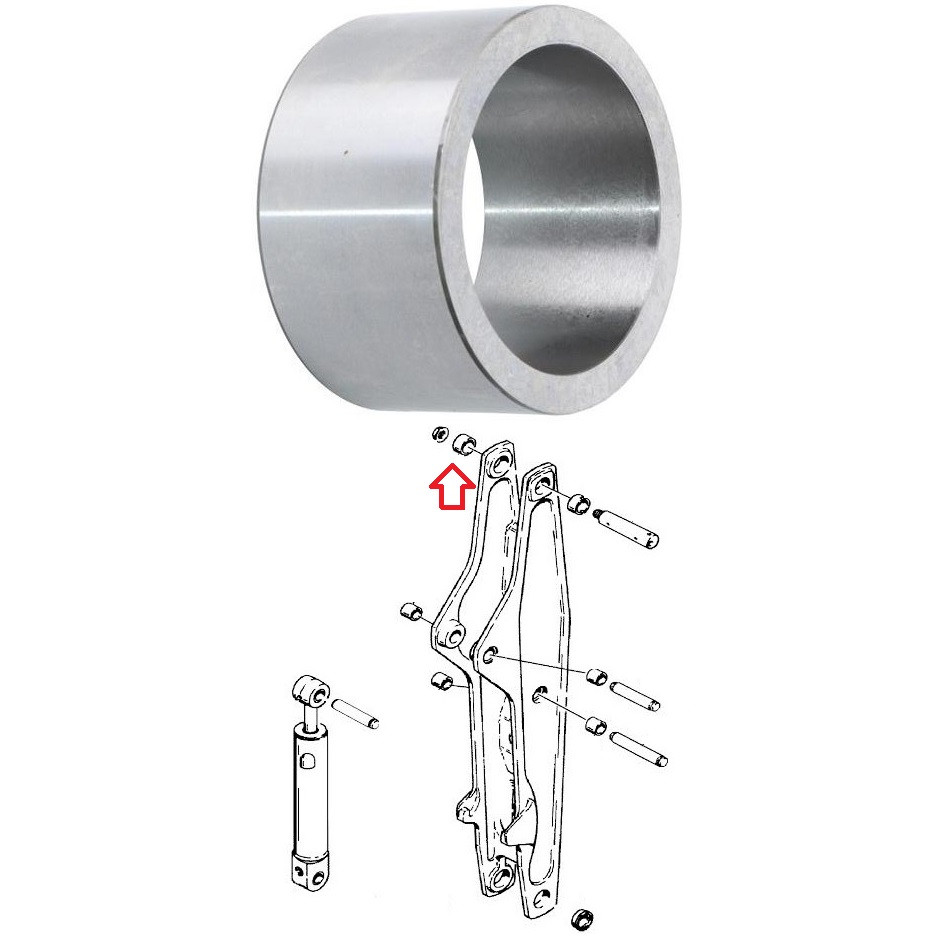 Case Backhoe Boom Bushing for 590 Series | Broken Tractor