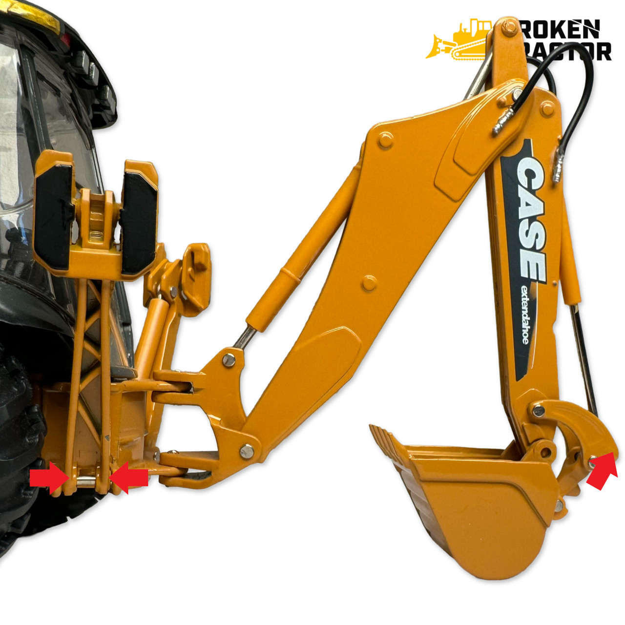 Case Backhoe Bushing, Stabilizer Leg at Frame -- 84229922