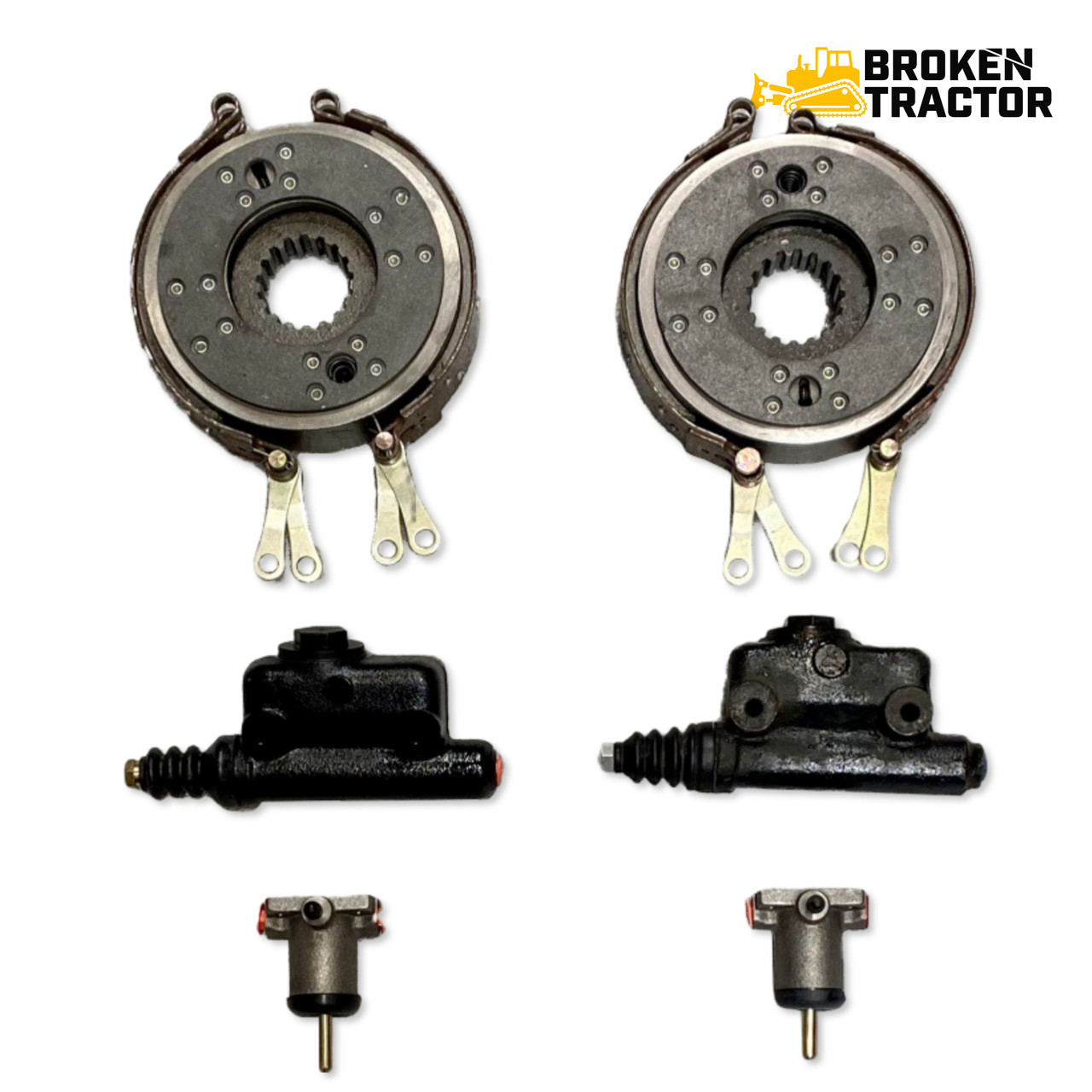 Case 580C, 480C Backhoe Brake Replacement Kit - Broken Tractor
