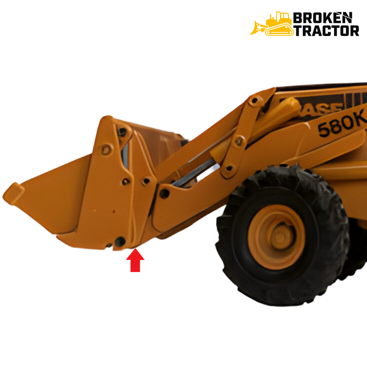 Case 580K, 580 Super K Loader Frame Bushing | Heavy-Duty | B