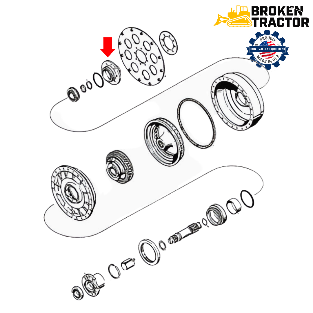 Case Dozer Pilot (Flywheel) (Cummins Engines) | Broken Tract