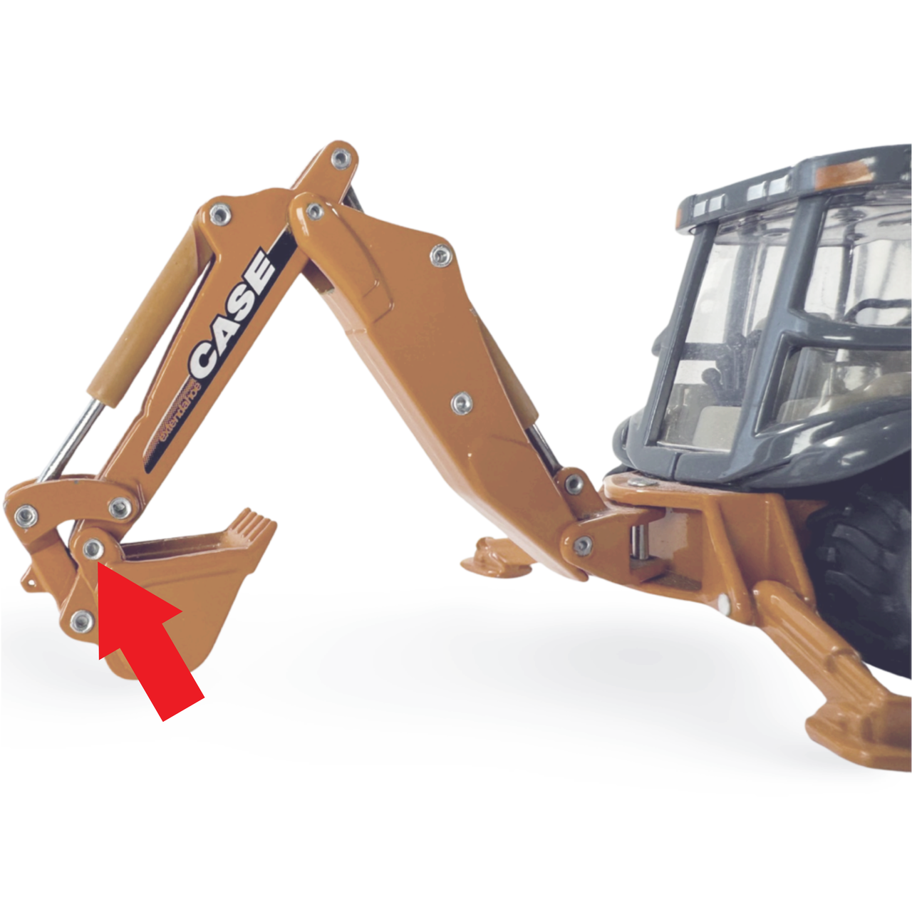 Case Backhoe Bucket Pin for 12" Wide Buckets | Broken Tracto