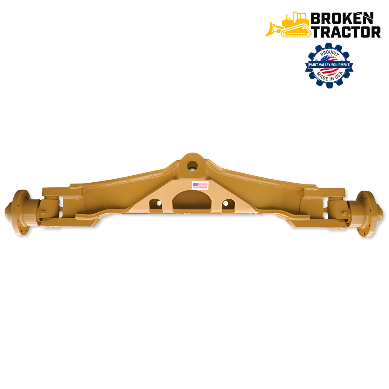 Case Backhoe Replacement Front Axle Assembly | Broken Tracto