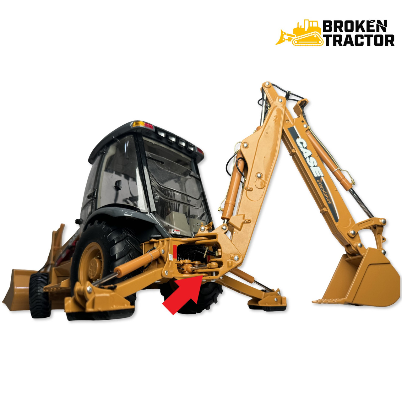 Case Backhoe Frame Bushing for 580L, 580SL, 580M, 580SM | Broken Tractor