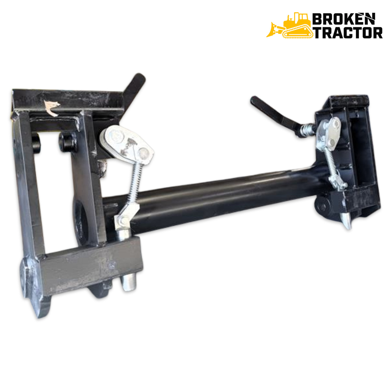 Case Front Quick Coupler Plate for 1845 Skid Steers | Broken