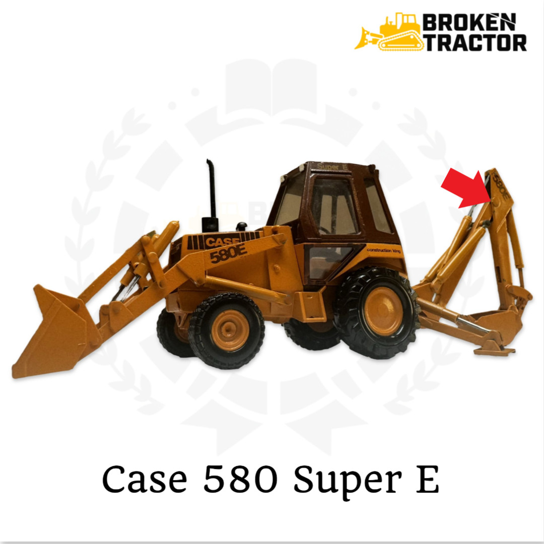 Case Backhoe Pin, Connects Boom to Dipper | Broken Tractor