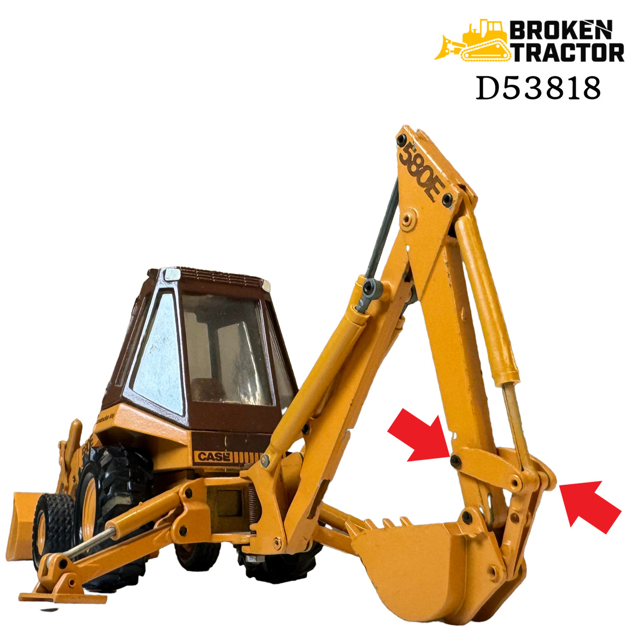 Case Backhoe Pivot Link Pin | Broken Tractor | D53818