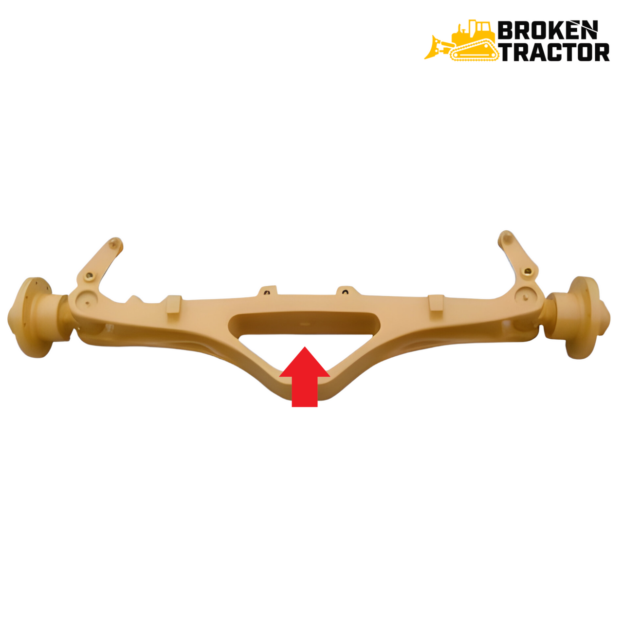 Front Axle Pivot Pin for Case Backhoe | Broken Tractor