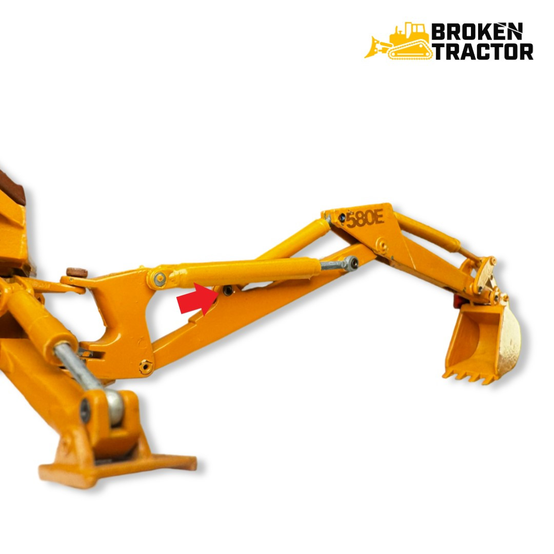 Boom to Dipper Cylinder Tube End Pin for Case Backhoes | Bro