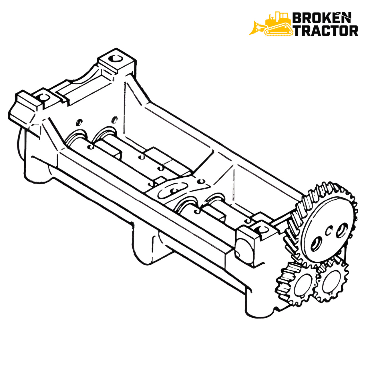 Case Engine Balancer | Cummins Mid-Mount | Broken Tractor